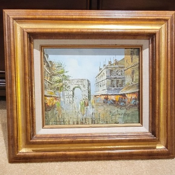 K. Gropper | Art | Impressionist Oil Painting Framed Signed By K ...